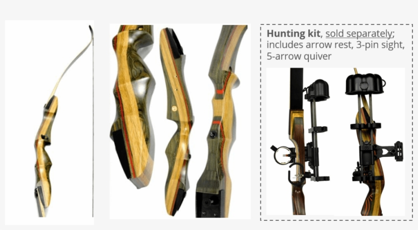 Spyder Takedown Recurve Bow And Arrow By Southwest - Free Transparent ...