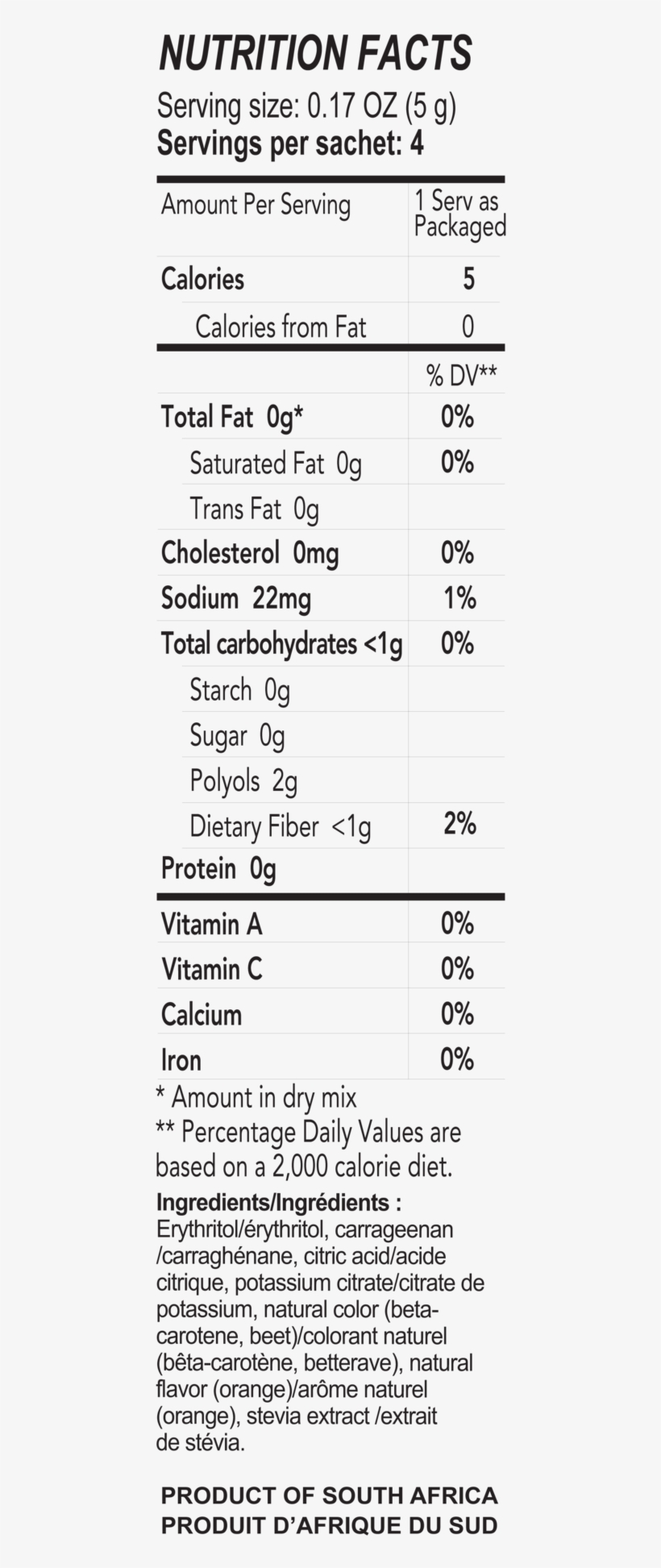 Orange Jelly - Simply Delish Jello Nutrition Facts - Free Transparent ...