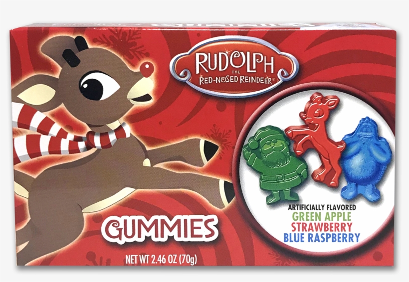Rudolph Gummy Theater Box - Rudolph The Red-nosed Raindeer Play-a-sound ...