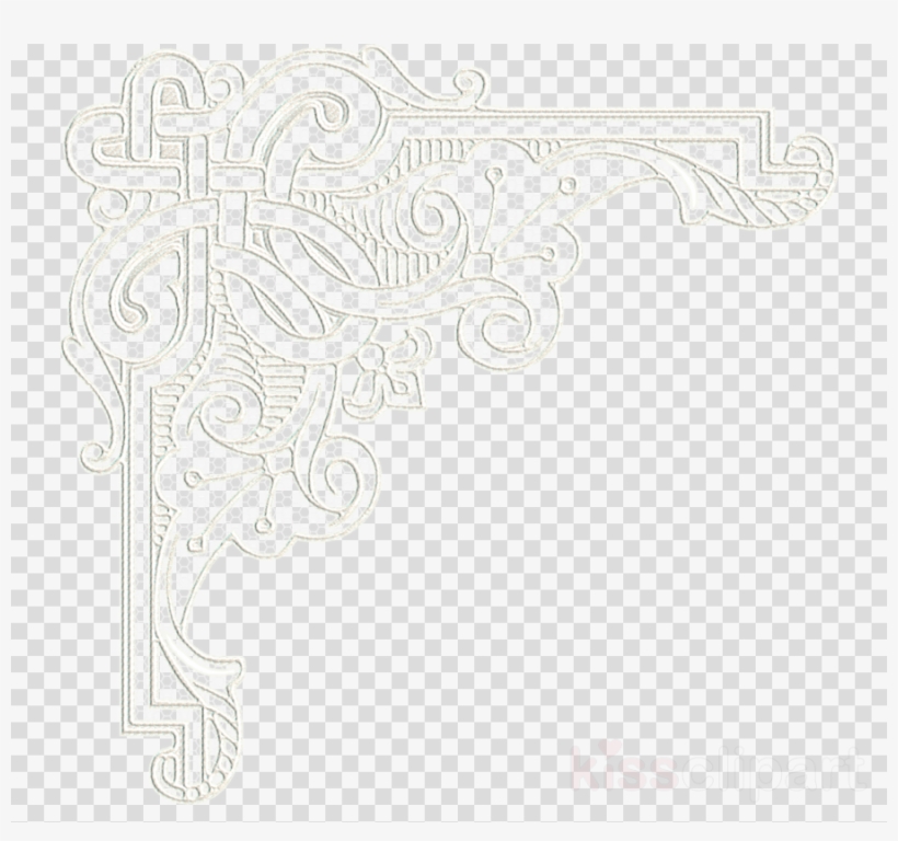 Lace Corners Png Clipart Lace Clip Art - Frame Pastel Png - Free ...