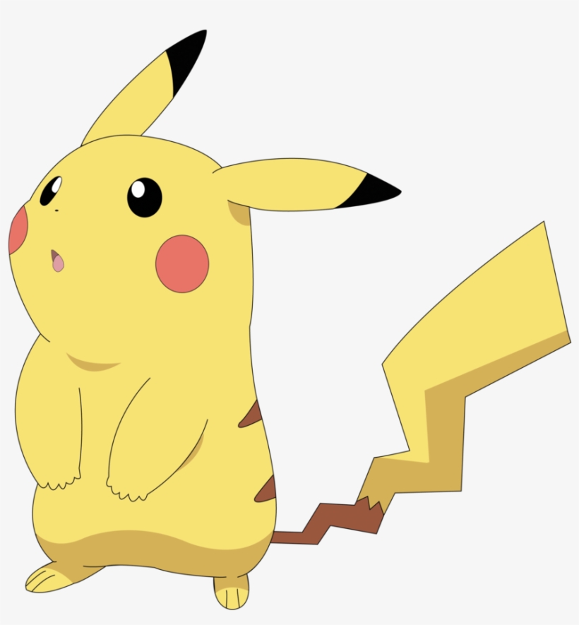 Pikachu Vector By Ruki-makino - Pikachu Vector Back - Free Transparent ...