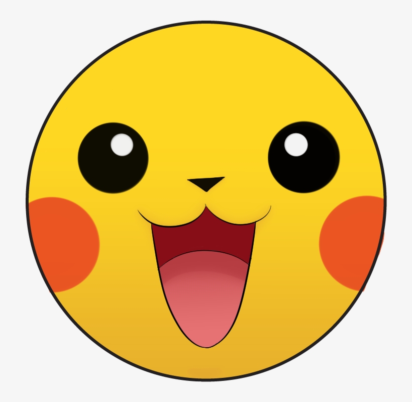 Home / Pin Back Buttons / Pokemon / Pikachu Pin Back - Pikachu Face Png ...