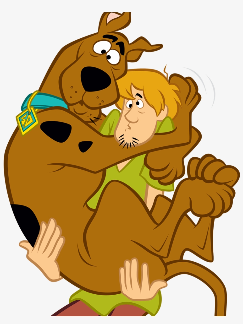 Scooby Doo In Shaggy's Arms - Scooby Doo Characters Png - Free ...