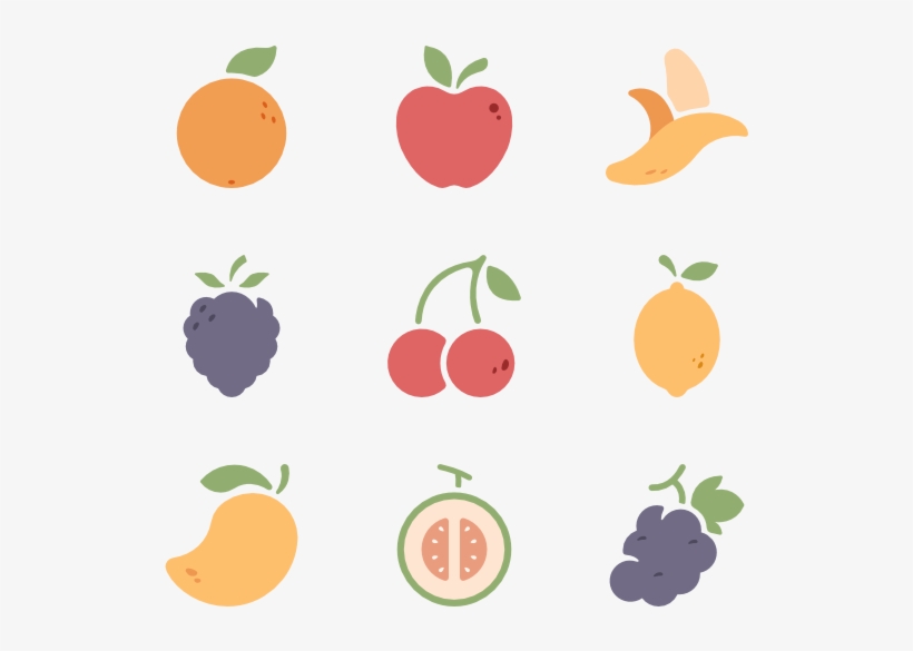 Fruits And Vegetables Icons - Fruit Icon Png - Free Transparent PNG ...