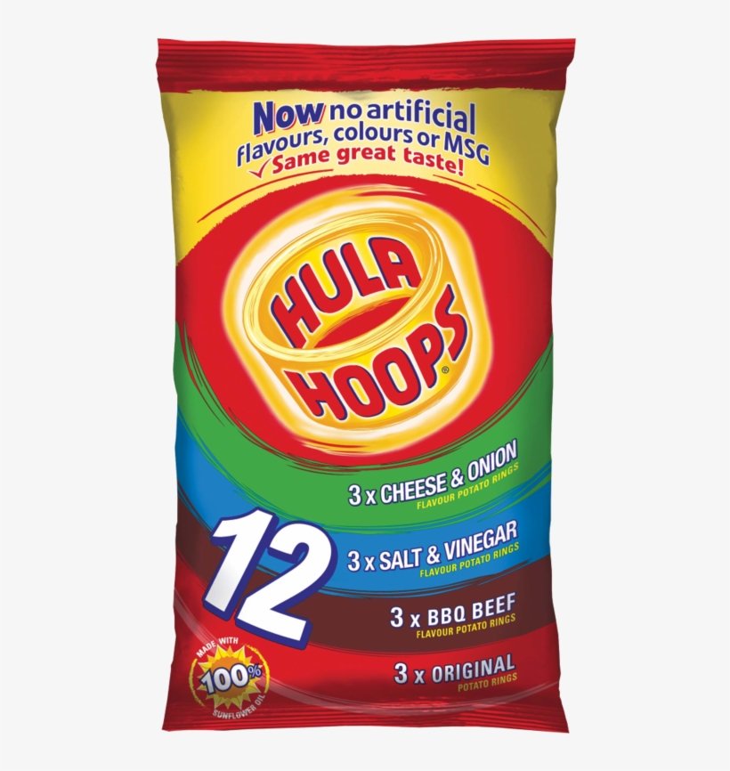 Hula Hoops 12pk - Hula Hoops 36 Variety Pack - Free Transparent PNG ...