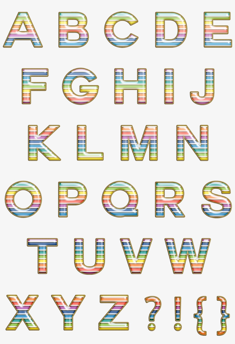 Cu Rainbow Stripes Alpha - Free Transparent PNG Download - PNGkey