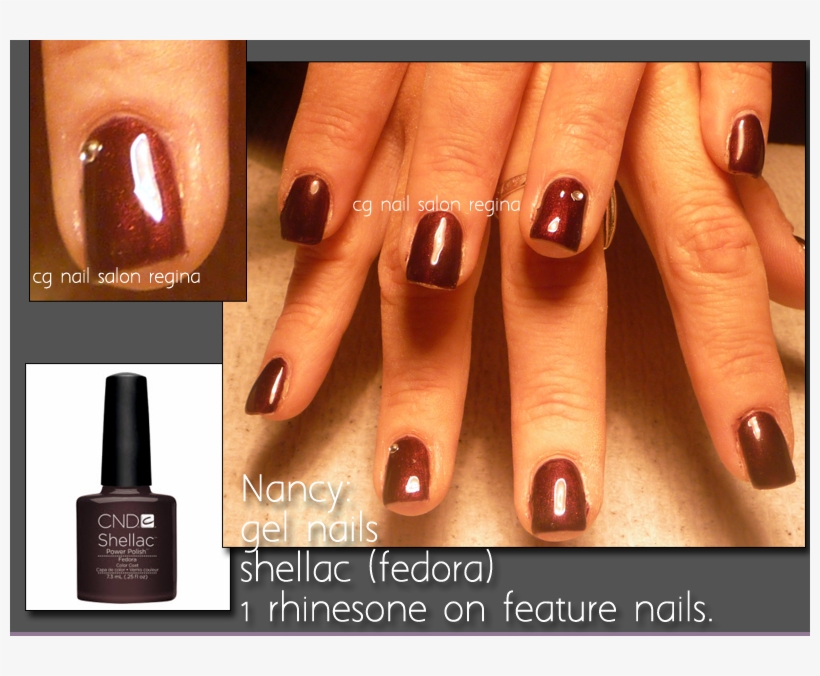 Gel Nails Regina Nancy With Gel Nails Shellac Fedora - Gel Nails - Free Transparent PNG Download ...