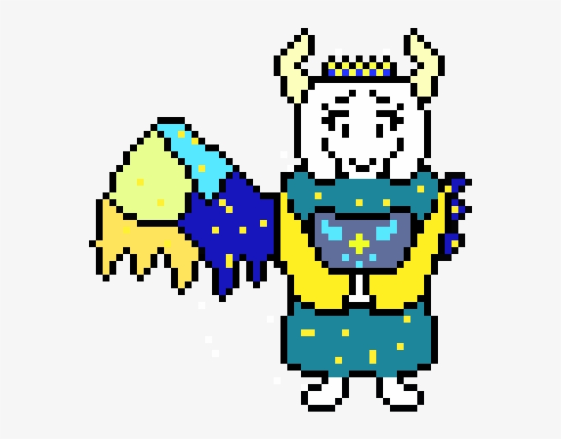 Toriel - Pixel Art - Free Transparent PNG Download - PNGkey
