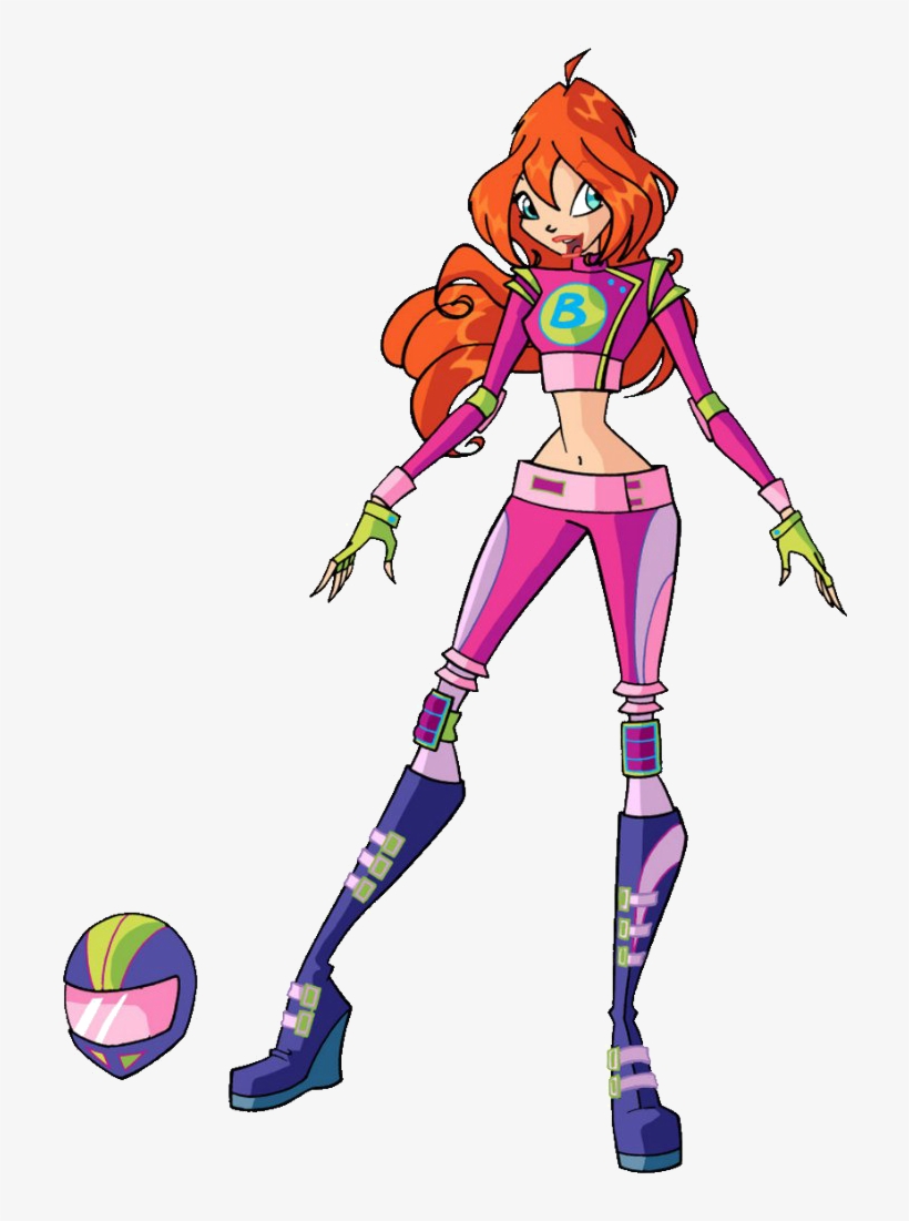 Biker - Winx Club Outfits - Free Transparent PNG Download - PNGkey