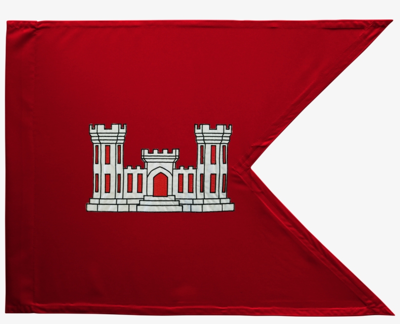 Engineer Corps Guidon Framed - Quarks Army Corps Of Engineers Vessel ...