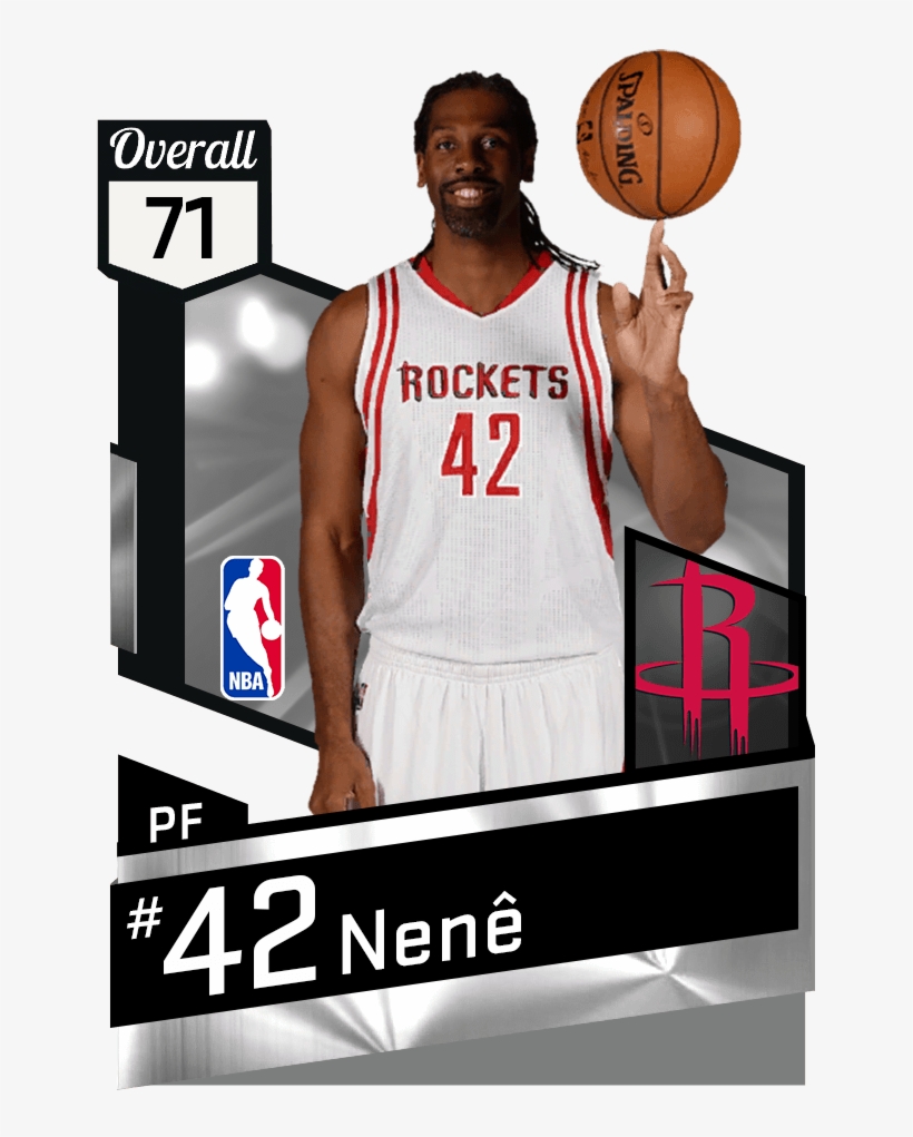 Nenê - Nba 2k17 Card Generator - Free Transparent PNG Download - PNGkey