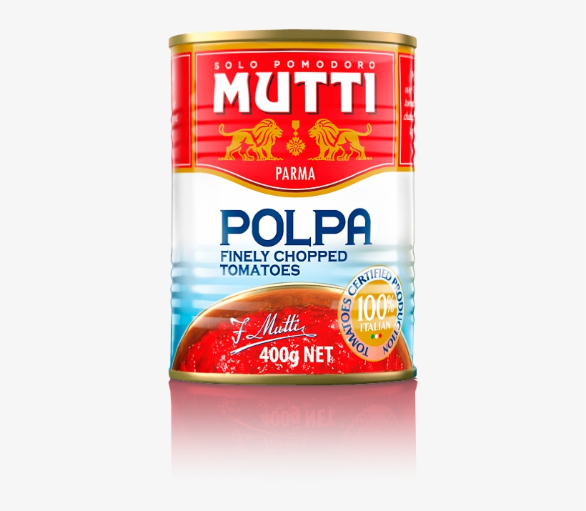 Mutti Finely Chopped Tomatoes 400g - Free Transparent PNG Download - PNGkey