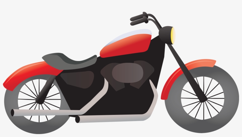 Motorcycle-red - Free Transparent PNG Download - PNGkey