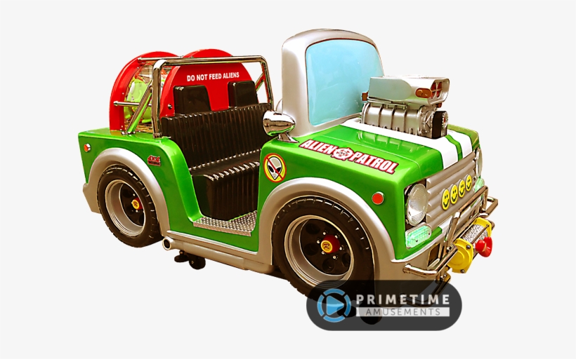 Alien Boogey Patrol Interactive Kiddie Ride By Family - Model Car ...