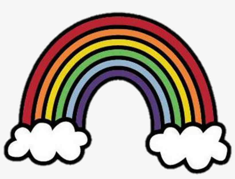 Rainbow Patch Clipart - Free Transparent PNG Download - PNGkey