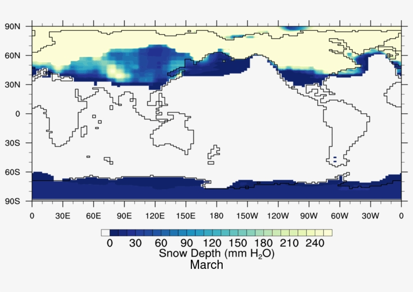 Glacial Snowdepth Surface 03 Dl - Map - Free Transparent PNG Download ...