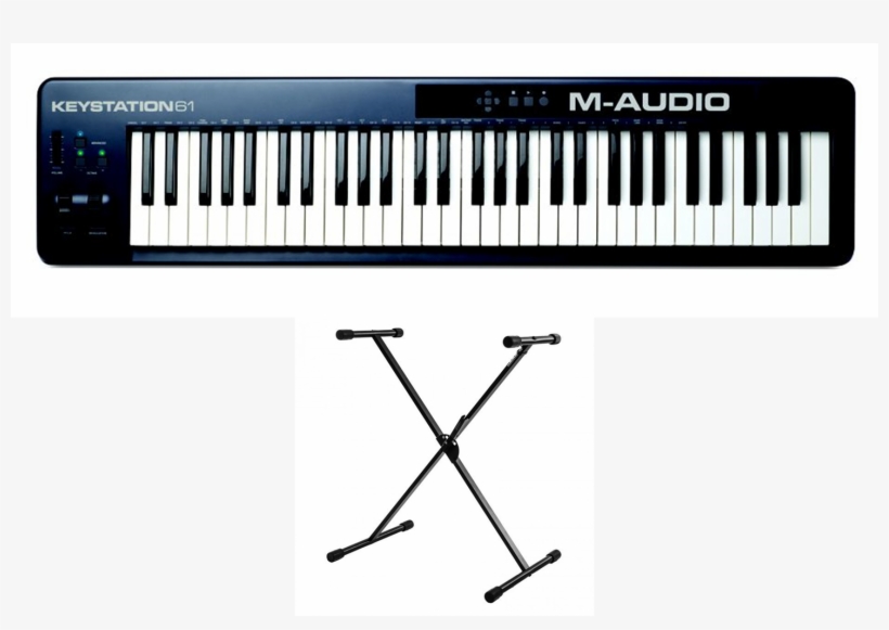 Usb Midi Keyboard Bundle - Controlador M Audio Keystation 61 - Free ...