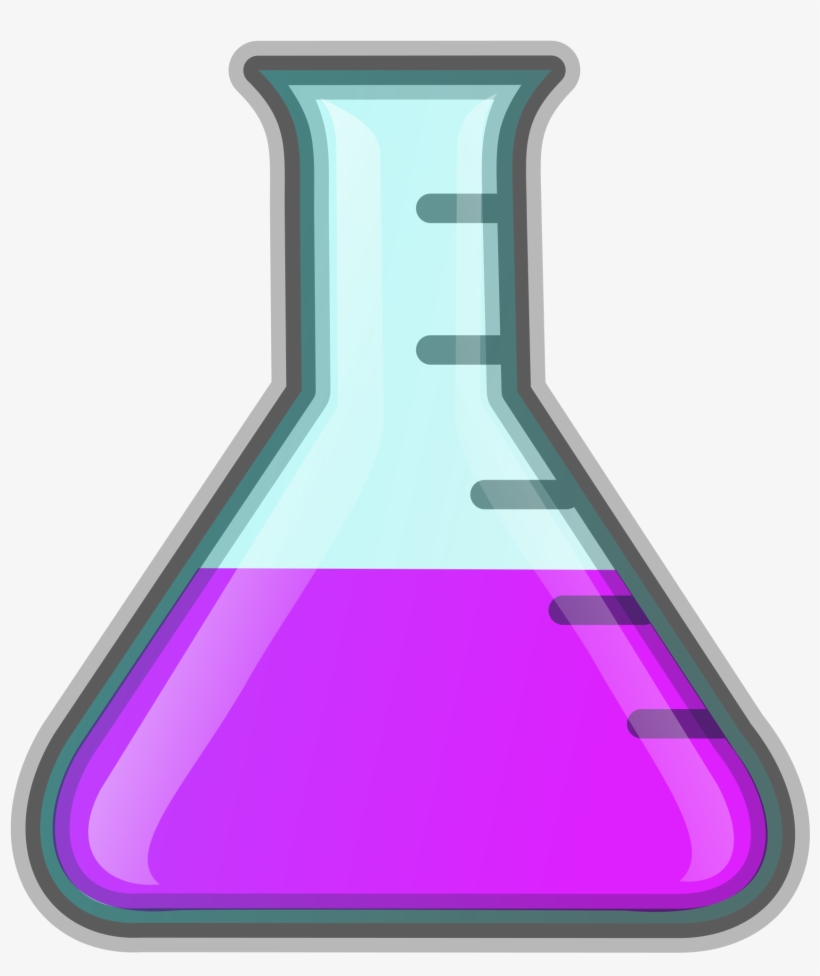 Flask Icon Clip Art - Cartoon Science Bottle - Free Transparent PNG ...