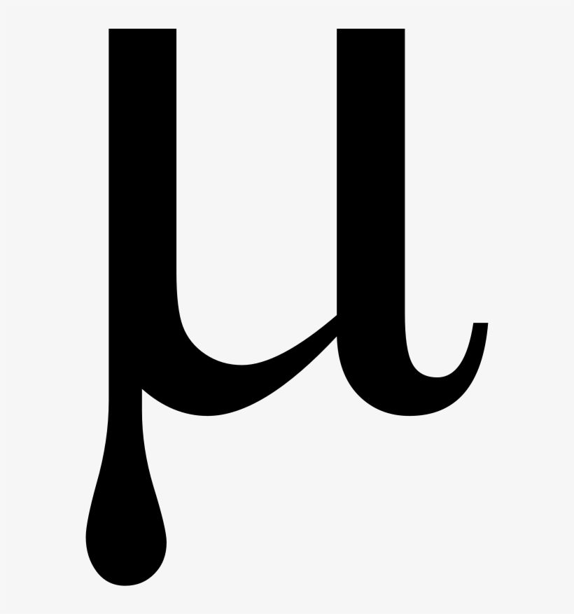 Mu Greek Symbol - Free Transparent PNG Download - PNGkey