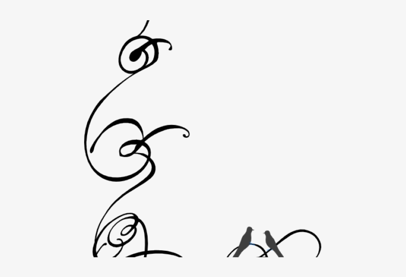 Decorative Line Blue Clipart Squiggly - Swirl Clipart Free - Free ...