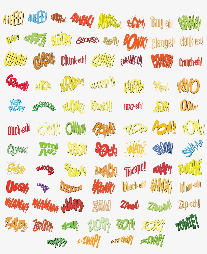 Batman Fight Scene Onomatopoeia Words In Alphabetical - Batman 1966 ...