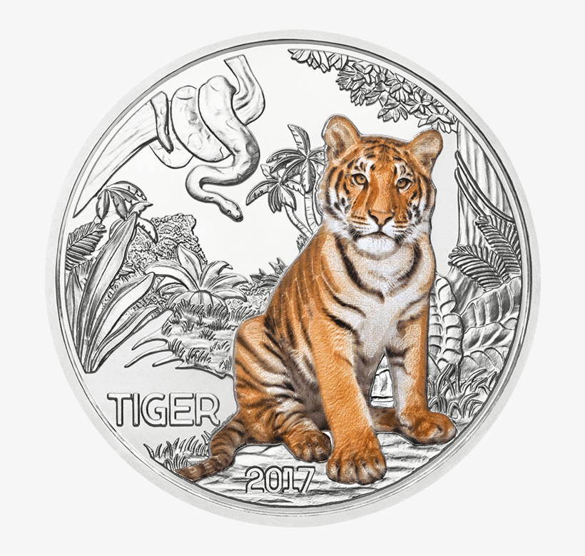 Animal Coin The Tiger - Free Transparent PNG Download - PNGkey