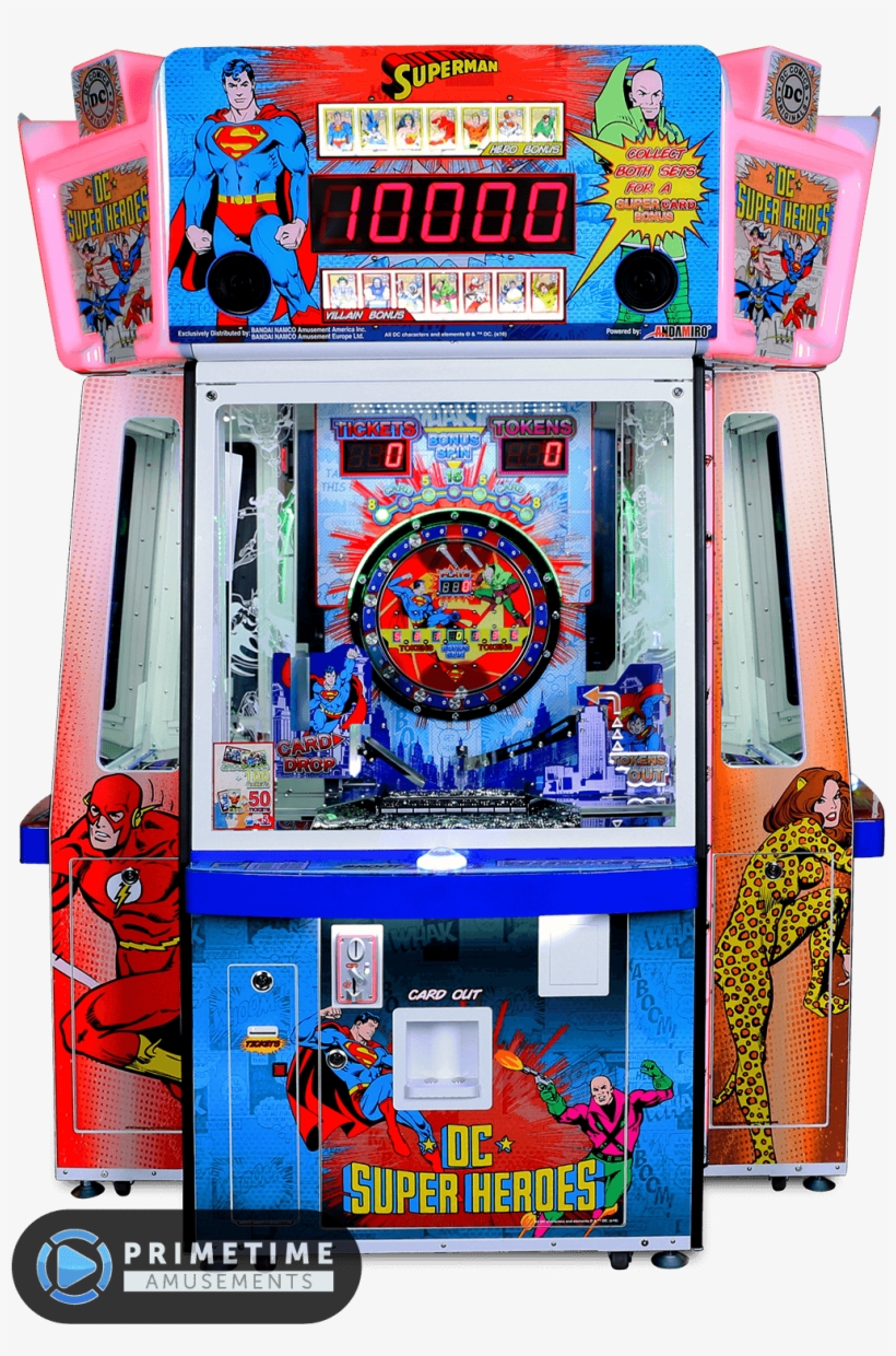 Dc Superheroes Token And Card Pusher - Andamiro Dc Superhero - Free ...