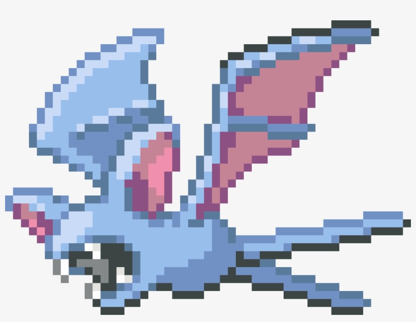 Zubat - Zubat Pixel Art - Free Transparent PNG Download - PNGkey