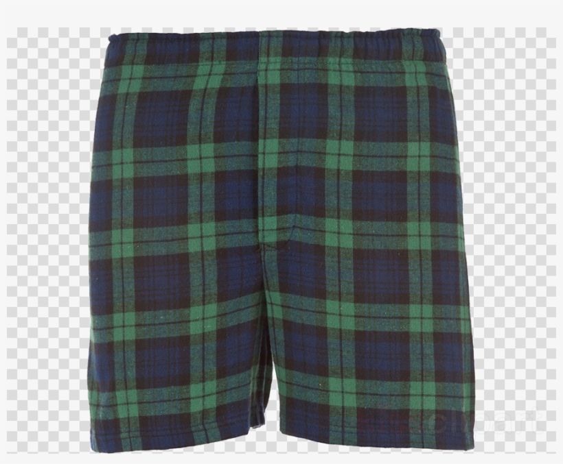 Mens Flannel Boxer Shorts Clipart Boxercraft Men's - Clip Art - Free ...