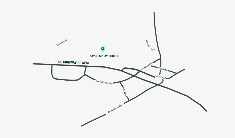 Map Showing Kayco's Location - Map - Free Transparent PNG Download - PNGkey