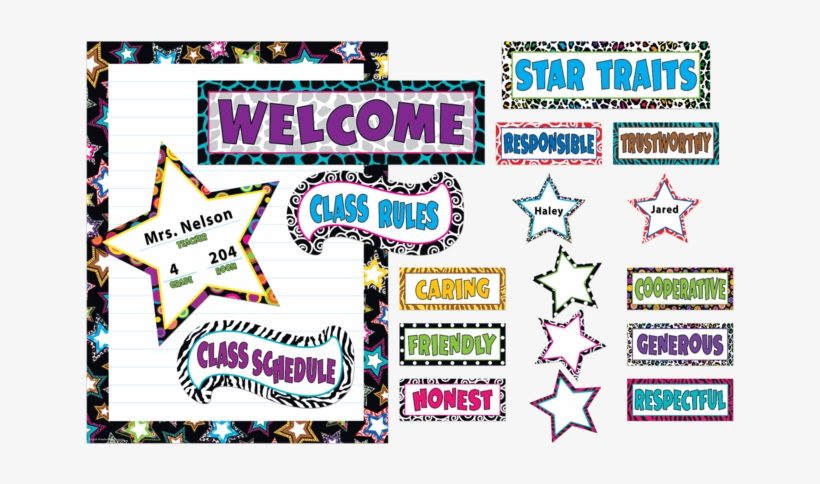 Fancy Stars Bulletin Board - Free Transparent PNG Download - PNGkey