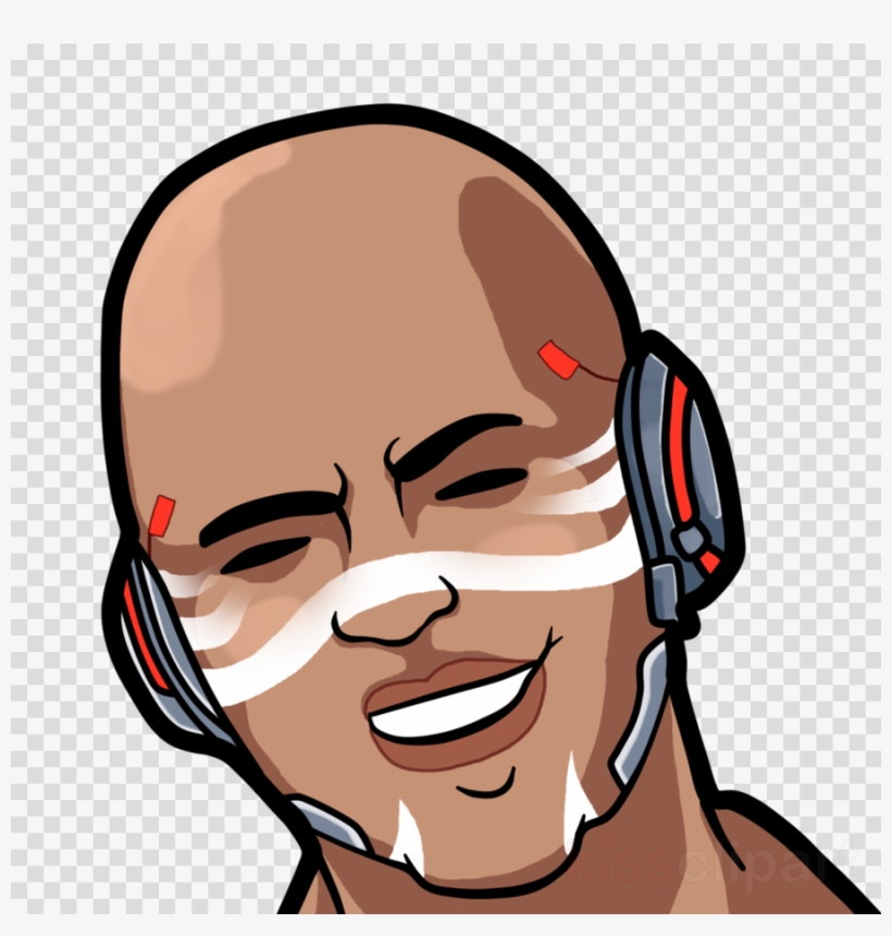 Doomfist Emotes Png Clipart Forsen Emote Twitch - Doomfist Face - Free ...