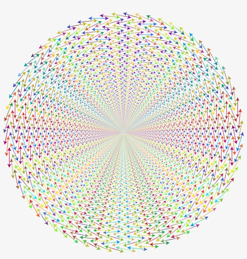 Double Arrow Vortex Variation 2 Polyprismatic No Bg - Toy Balloon ...