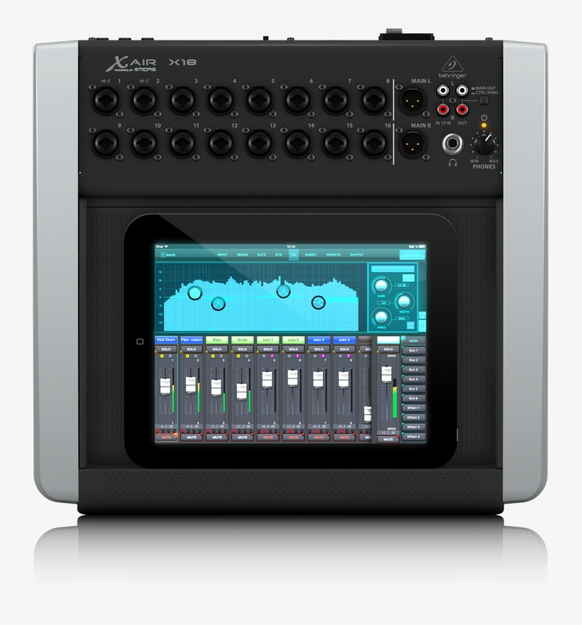 Behringer X Air X18 Compact Digital Mixer - Behringer X18 Digital Ipad ...