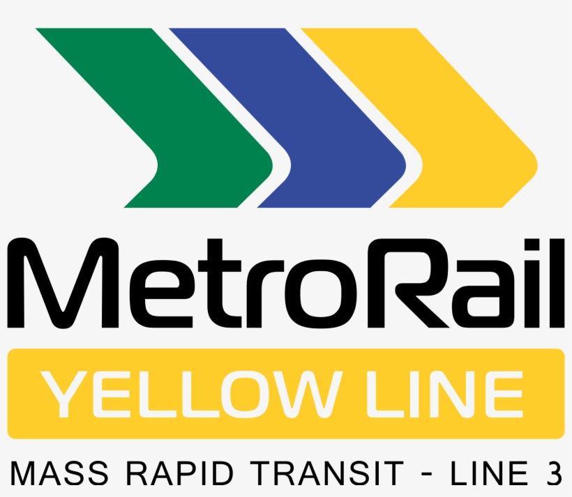 Mrt-3 Manila Yellow Logo Line - Mrt Stations List Philippines - Free ...
