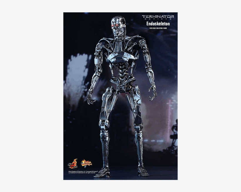 1 Of - Hot Toys Terminator Endoskeleton Figure From Terminator - Free ...