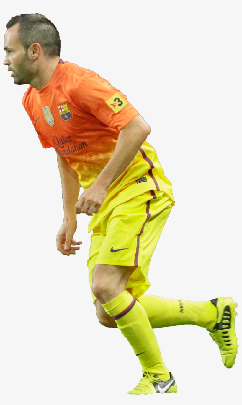 Andrés Iniesta - Free Transparent PNG Download - PNGkey