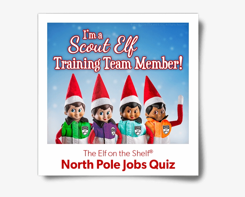 Elves - Elf On The Shelf Scout Elf Training Team - Free Transparent PNG ...
