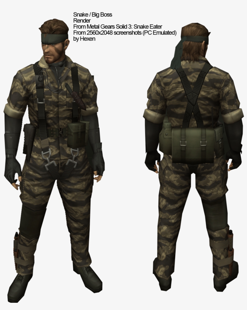 Now Let's Get Started - Big Boss Mgs3 - Free Transparent PNG Download ...