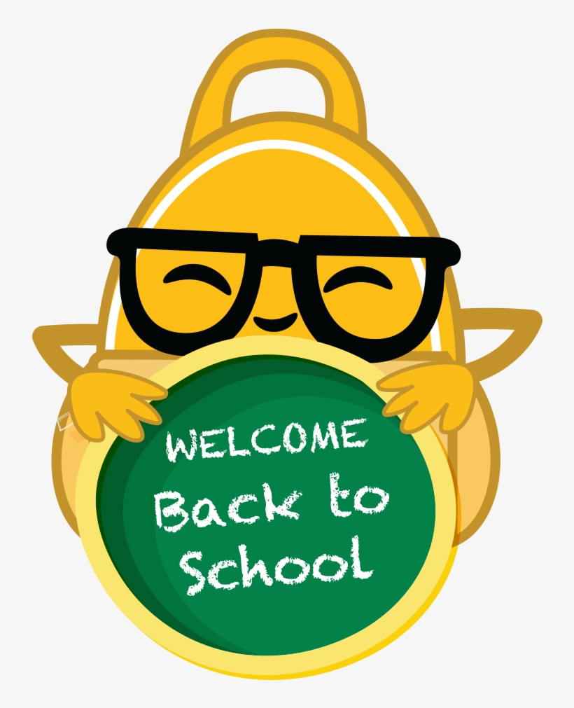 This Is A Sticker Of A Backpack Emoji - Back To School Promo - Free ...