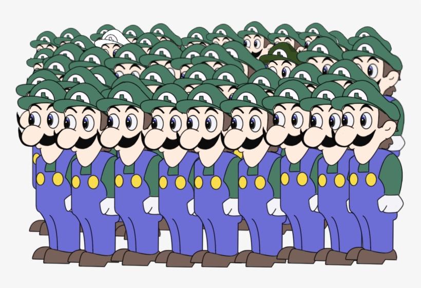 Weegee's Army - Weegee Army Gif - Free Transparent PNG Download - PNGkey