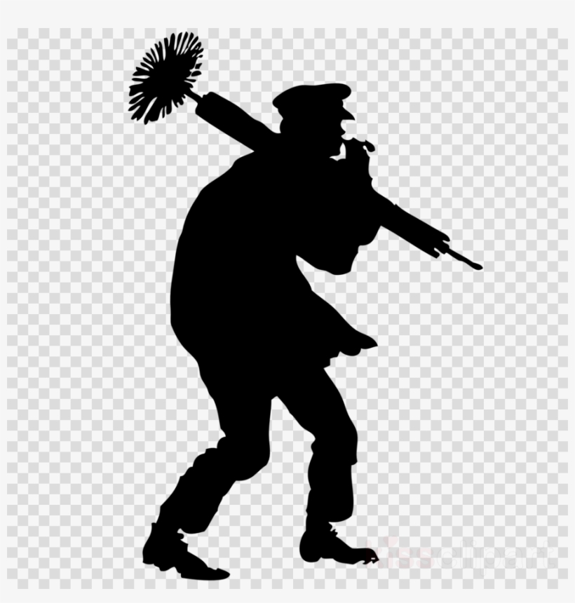 Mary Poppins Chimney Sweep Silhouette