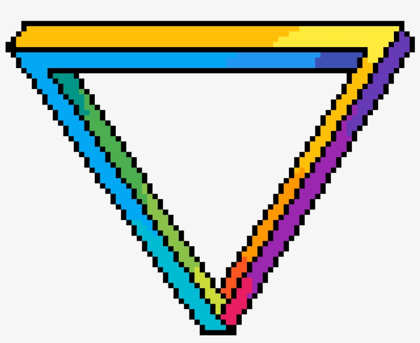 The Penrose Triangle - Penrose Triangle - Free Transparent PNG Download ...