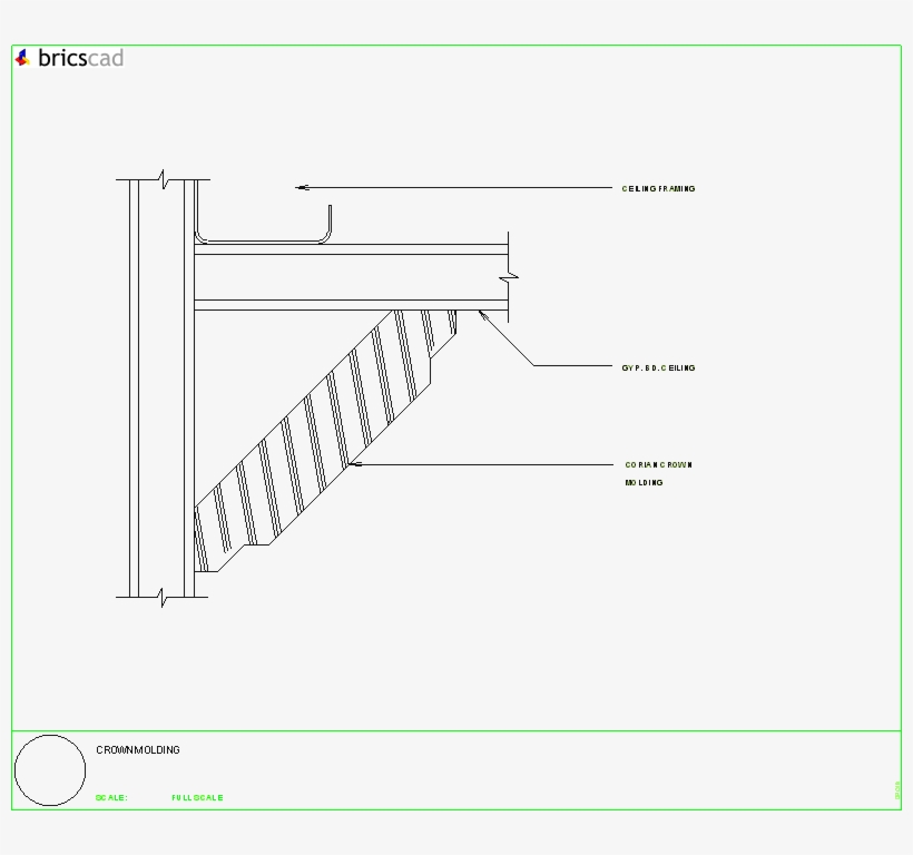 Crown Molding Installation Detail - Diagram - Free Transparent PNG ...