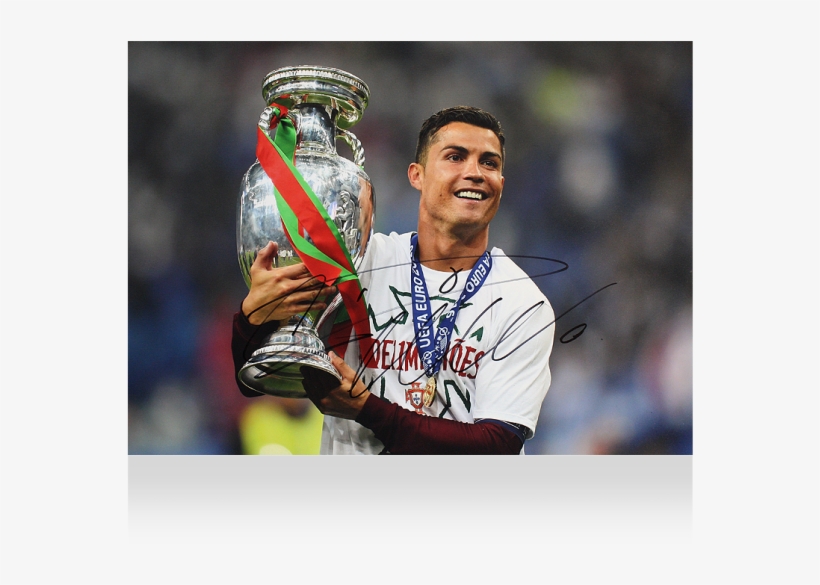 Cristiano Ronaldo Signed Real Madrid Photo - Euro 2016 - Free ...