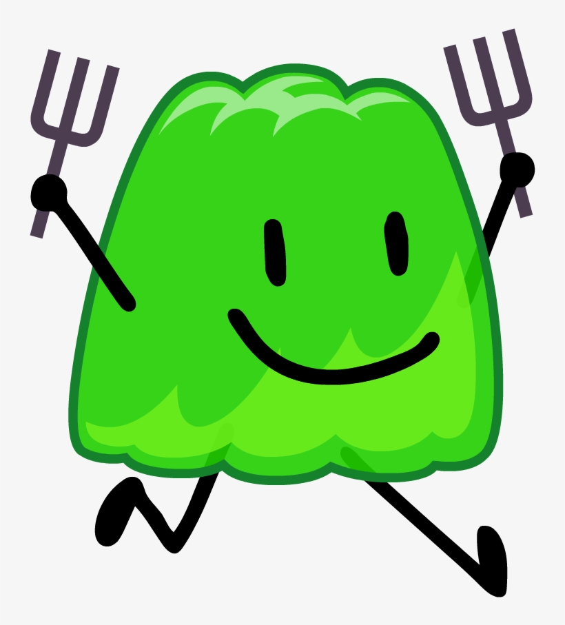 Running Forks - Battle For Bfdi Gelatin - Free Transparent PNG Download ...