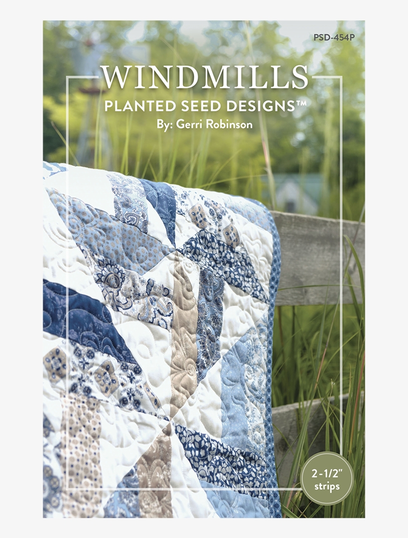 Windmills Quilt Pattern | 1/2" | By Riley Blake - Free Transparent PNG ...