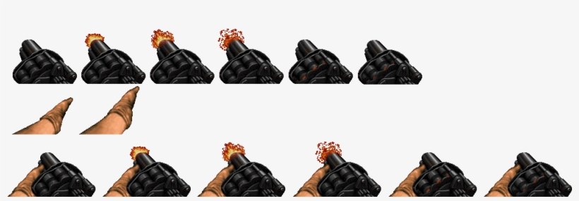 Sw Grenade Launcher With Doomguy's Hand, With Style - Doom Grenade ...