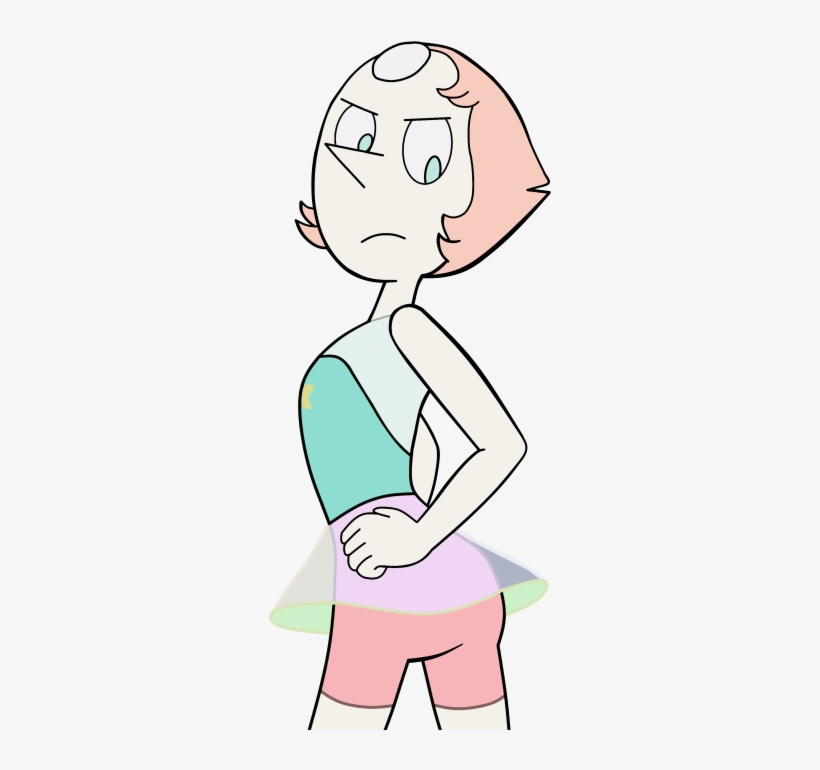 Sassy Pearl Emote - Pearl Angry Steven Universe - Free Transparent PNG ...