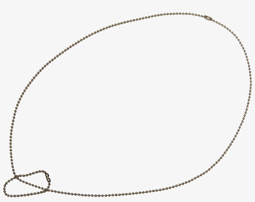 Dog Tag Chain - Circle - Free Transparent PNG Download - PNGkey